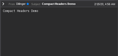 Compact Header >> Compact Headers und Toggle Headers - Erweiterungen - Thunderbird Mail DE