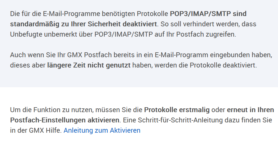 GMX-E-Mail auf Thunderbird - Allgemeines Arbeiten / Konten einrichten / Installation & Update ...