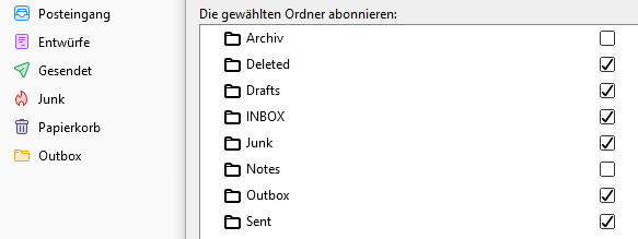 Outlook.de Ordnernamen - Allgemeines Arbeiten / Konten einrichten ...