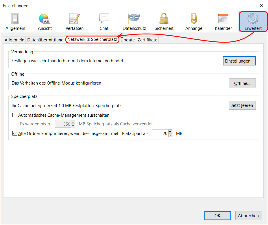 A1 Mail Einstellungen Bei Thunderbird 24.X – YSHTE